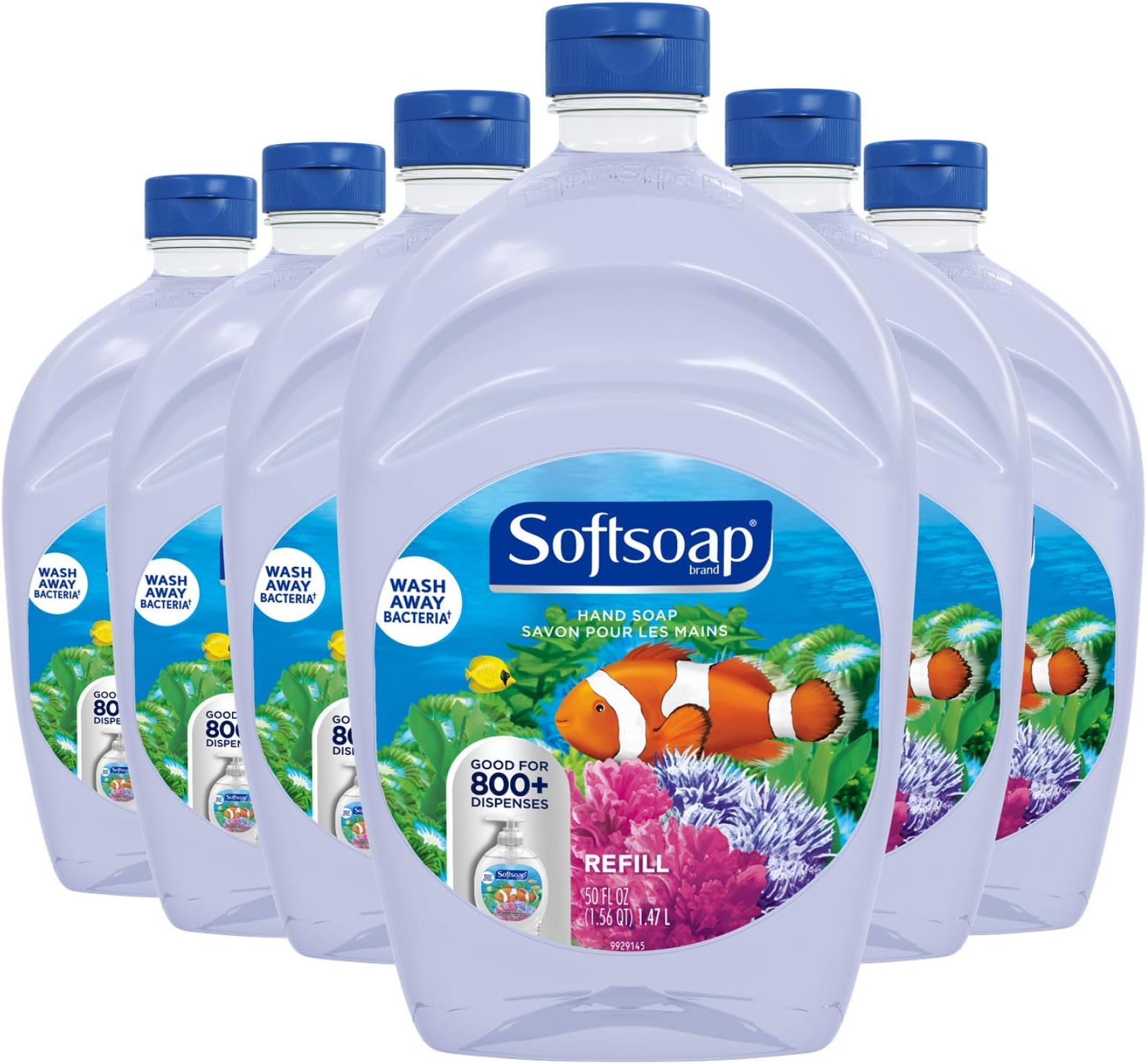 Amazon.com: Softsoap Liquid Hand Soap Refill, Aquarium Series, 50 Fl ...