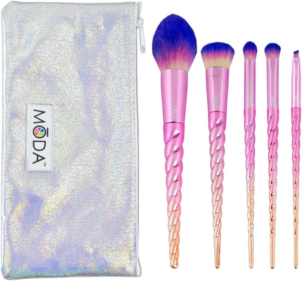 Amazon.com: MODA 12pc Bold Artistry Makeup Brush Variety Set, Includes ...