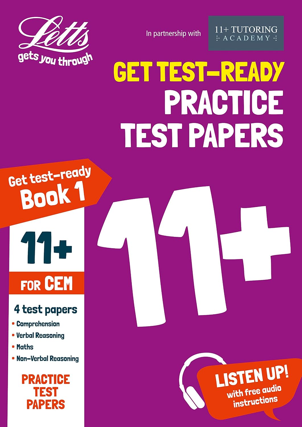 Letts 11+ Success ― 11+ Practice Test Papers Book 1, Inc. Audio ...