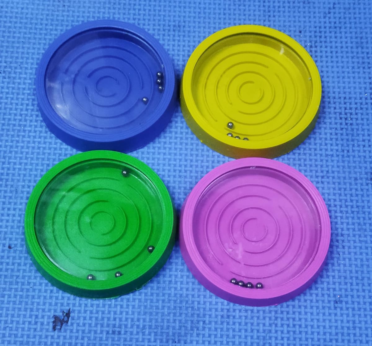 Plastic Ball Bearing Maze Game Toy (4 Pcs) - Kids : Amazon.in: Toys & Games