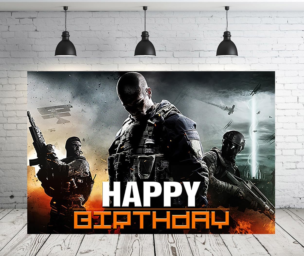 Video Game Backdrop 5x3ft Call of Duty Modern Warfare Photo Background ...