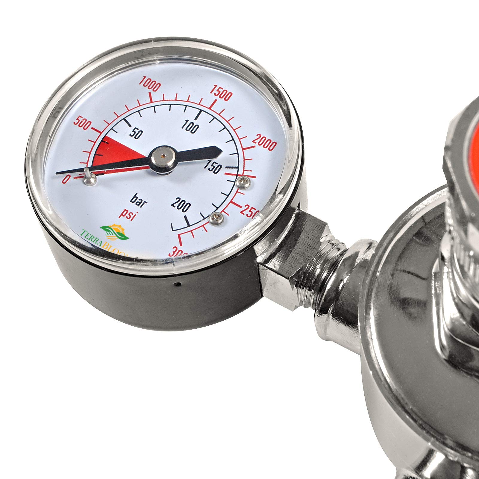 Snapklik.com : TerraBloom CO2 Keg Pressure Regulator For Draft Beer ...