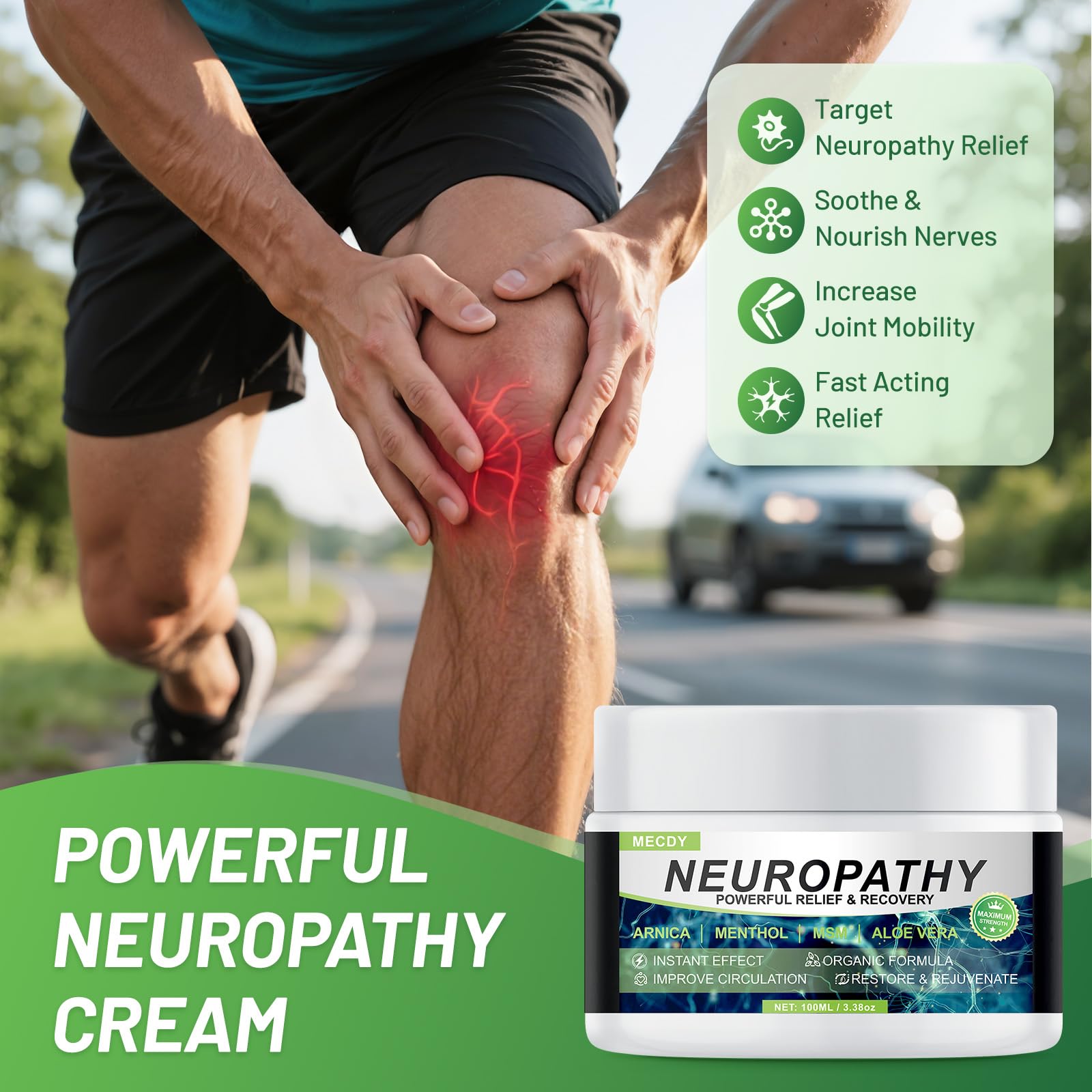 Snapklik.com : Neuropathy Nerve Relief Cream, Maximum Strength ...
