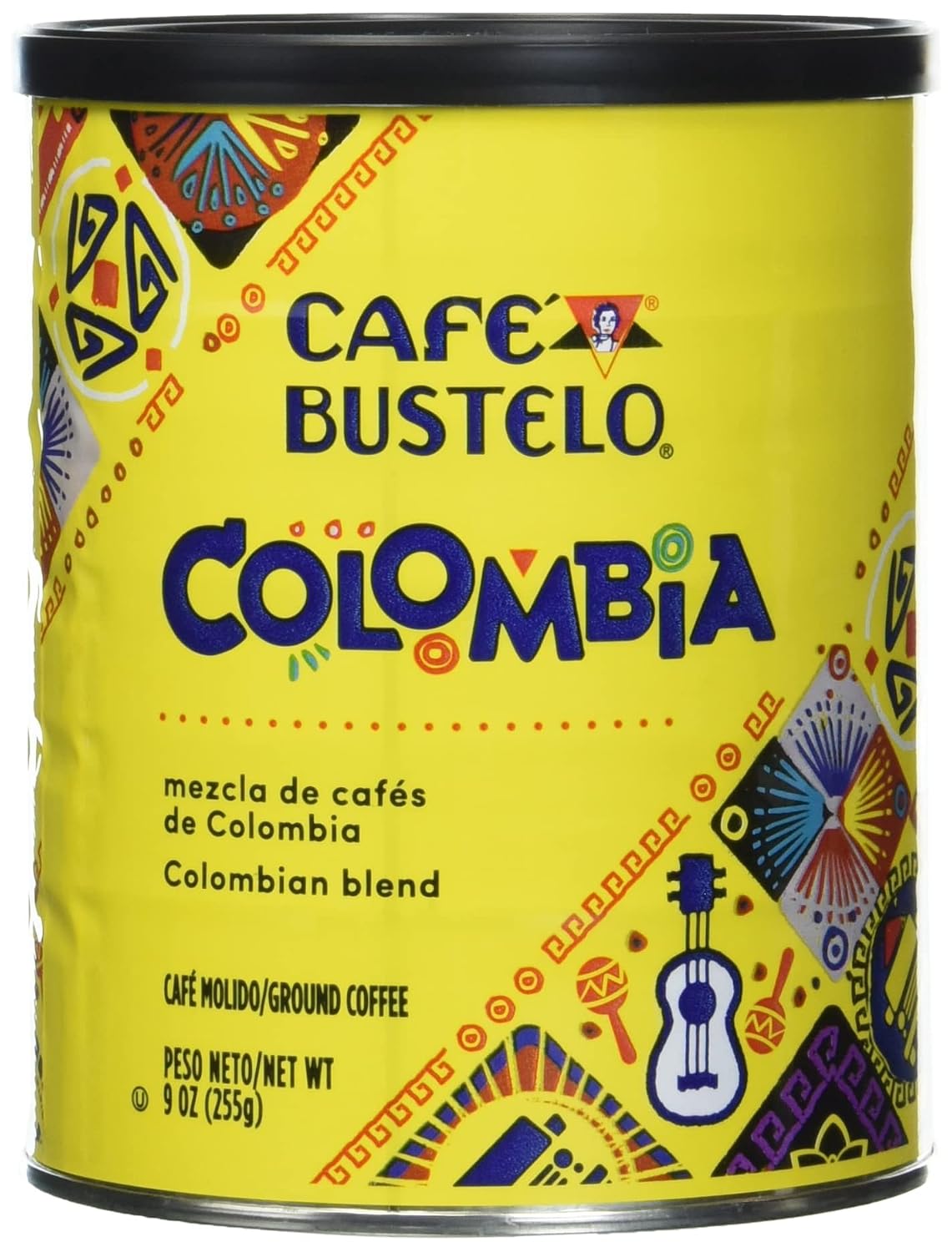 Amazon.com : Café Bustelo 100% Colombian Medium Roast Ground Coffee, 9 ...