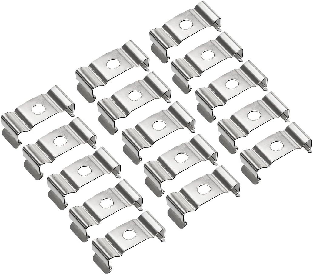uxcell T4 Clips Bracket Hanger for LED Light Tube, LED Fluorescent Tube ...