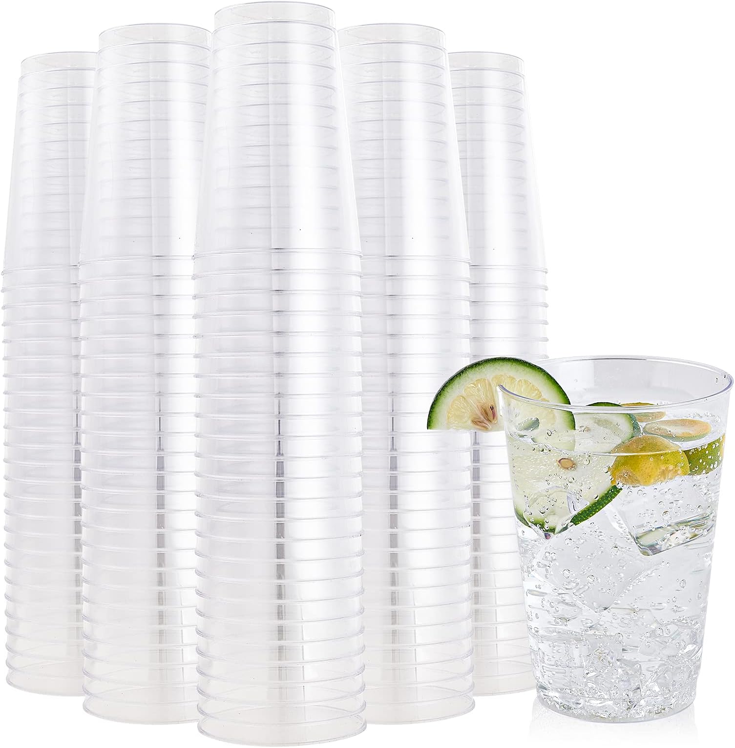 Amazon.com: Frost-Flex Plastic Drinking Cup, 12-Ounce, Frosted (500 ...