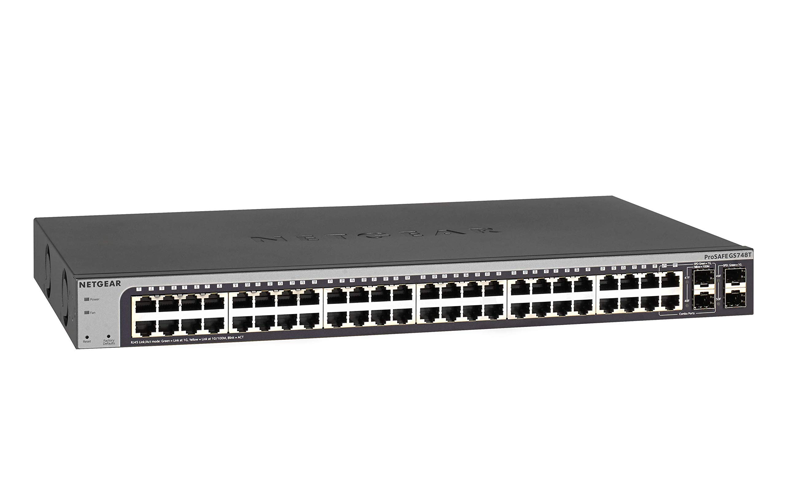 Amazon.com: NETGEAR 48-Port Gigabit Ethernet Smart Managed Pro Switch ...