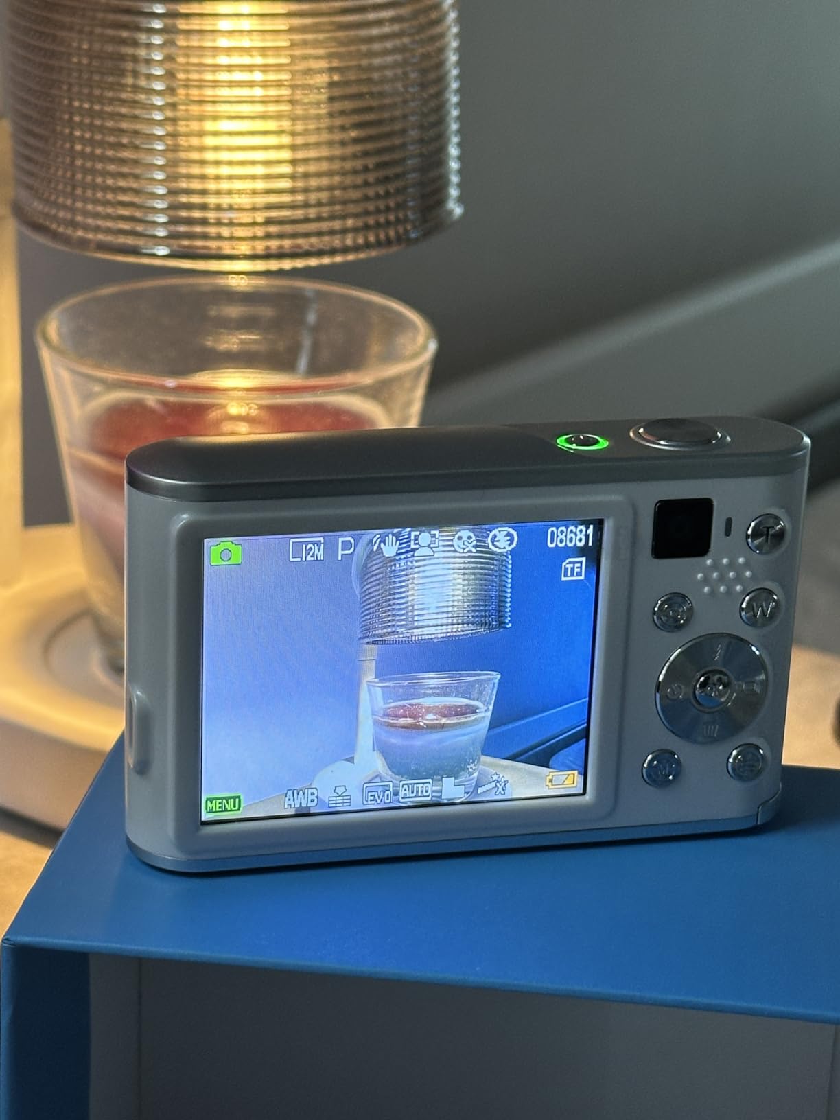 Digitalkamera, AutoFocus 4K Fotoapparat Digitalkamera mit Dual-Kamera ...