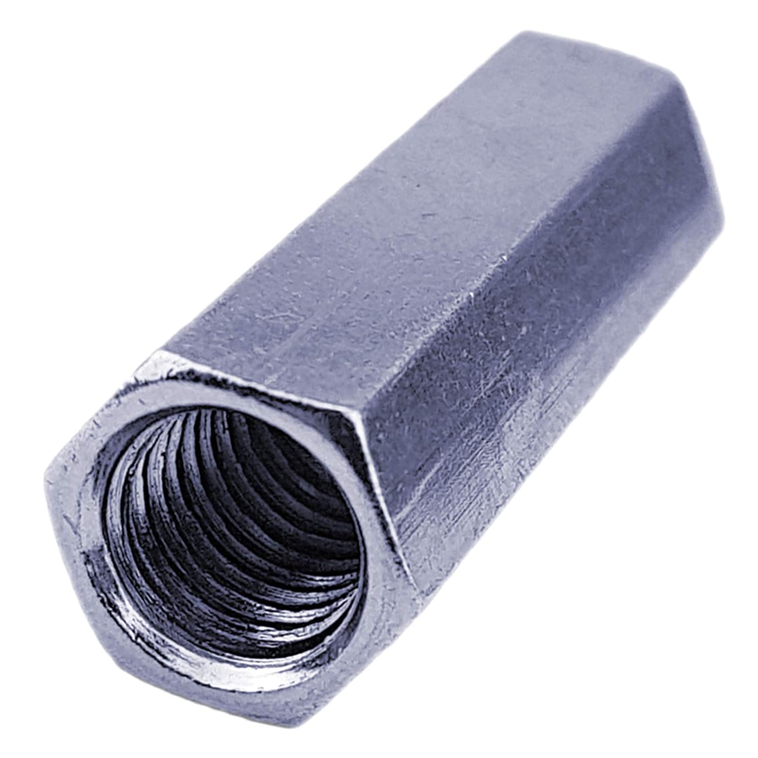 5 Stück Verbindungs Muttern Größe M16 Stahl verzinkt Sechskant SW 24mm ...