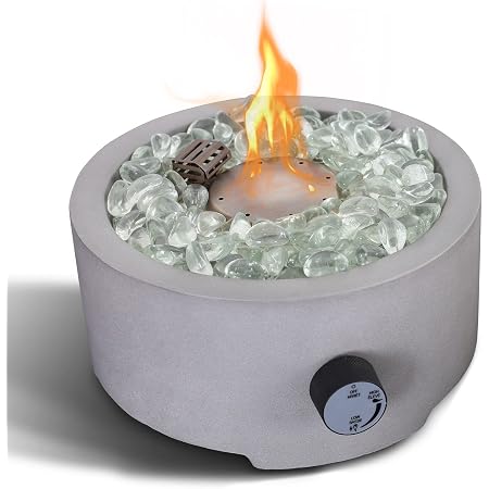 Amazon.com : Amazon Basics 14-Inch 9,000 BTU Round Tabletop Propane Gas ...