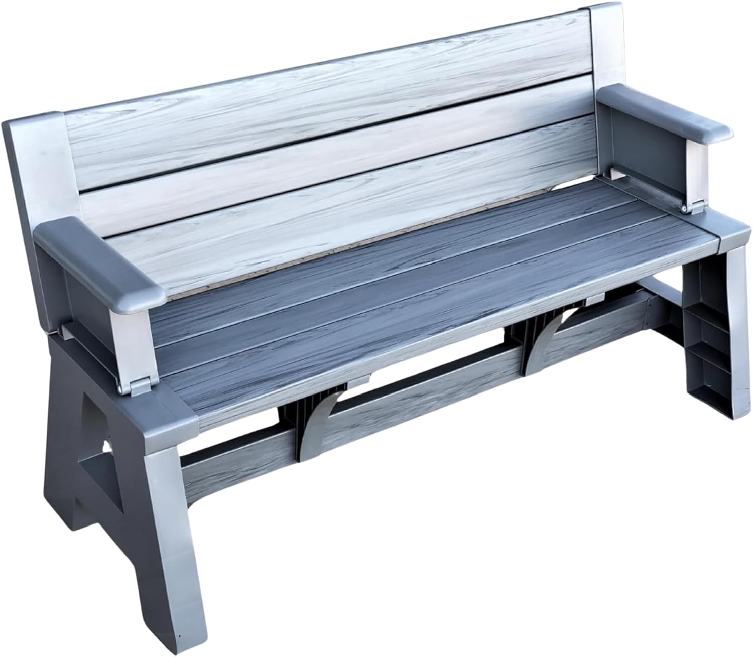Amazon.com : Convert-a-Bench Gen 1 2-in-1 Outdoor Convertible Bench to ...