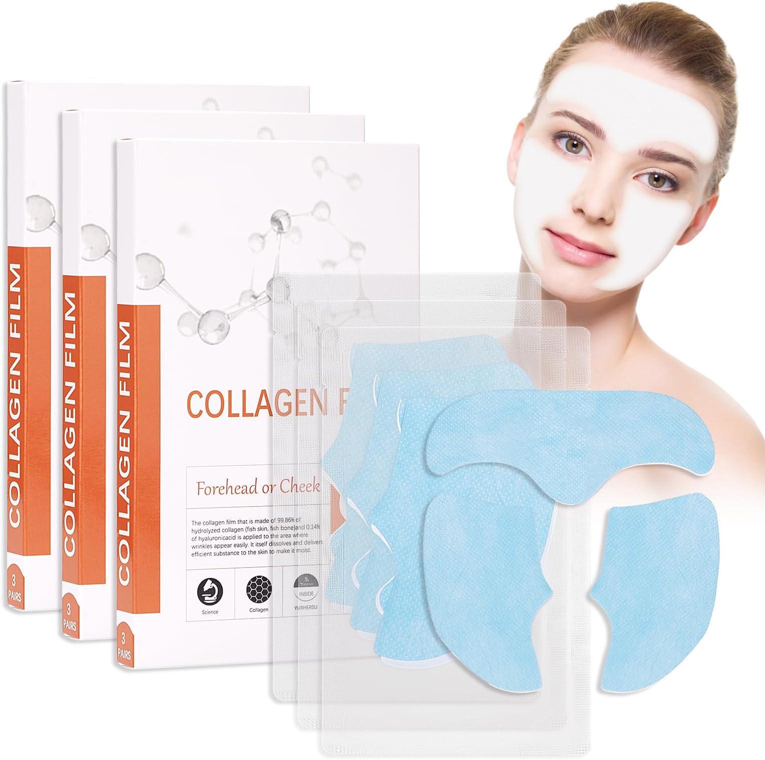 Amazon.com : Pure Collagen Films, Premium Pure Collagen Films, Collagen ...