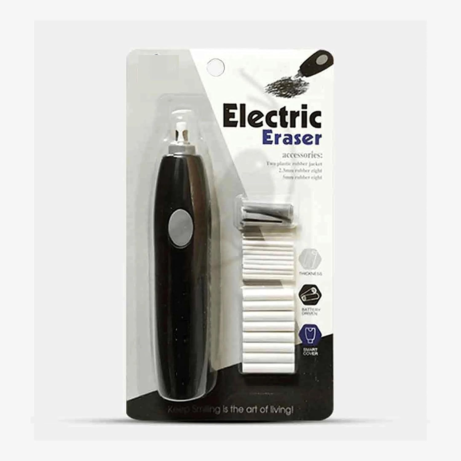 Prescent Electric Eraser Kit Battery Operated auto Eraser with 17 ...