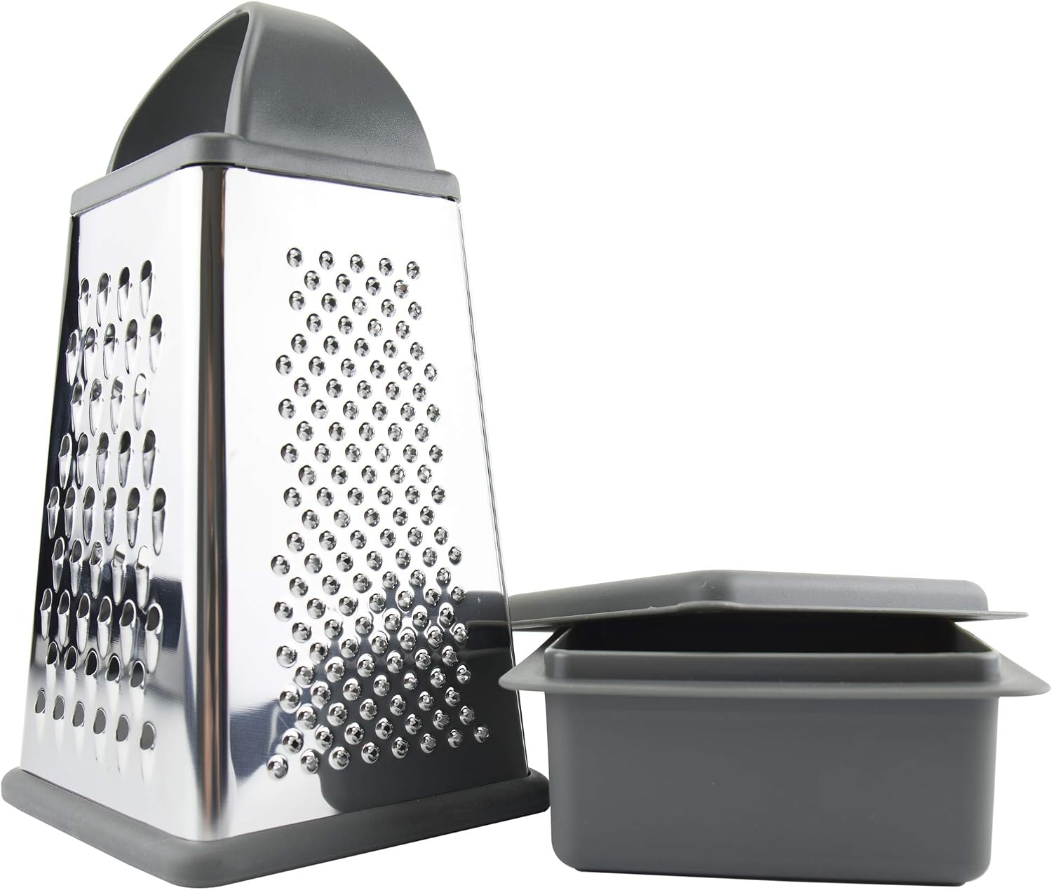 Amazon.com: Tovolo Box Grater, Stainless Steel with 4 Sides Best for ...