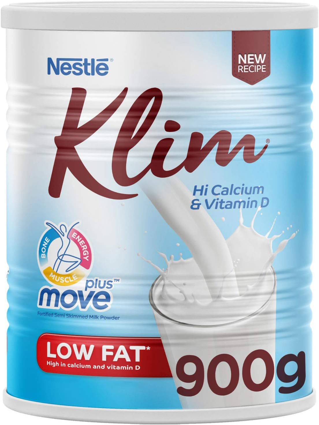 KLIM Nestle Low Fat Powdered Milk 900 gm (Pack of 1): Buy Online at ...