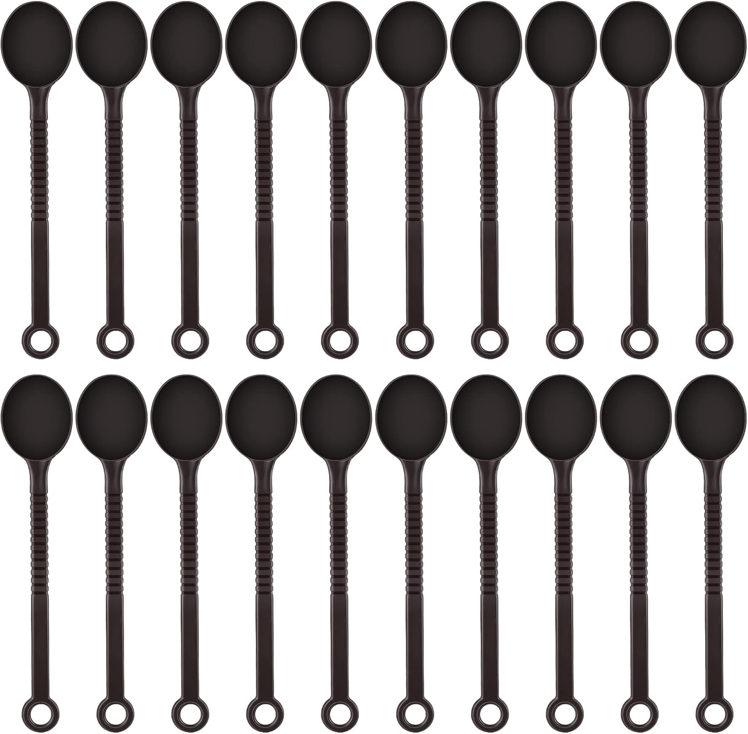 Amazon.com: NUOMI 20 Pieces 10G Measuring Spoons Plastic Coffee Spoon ...