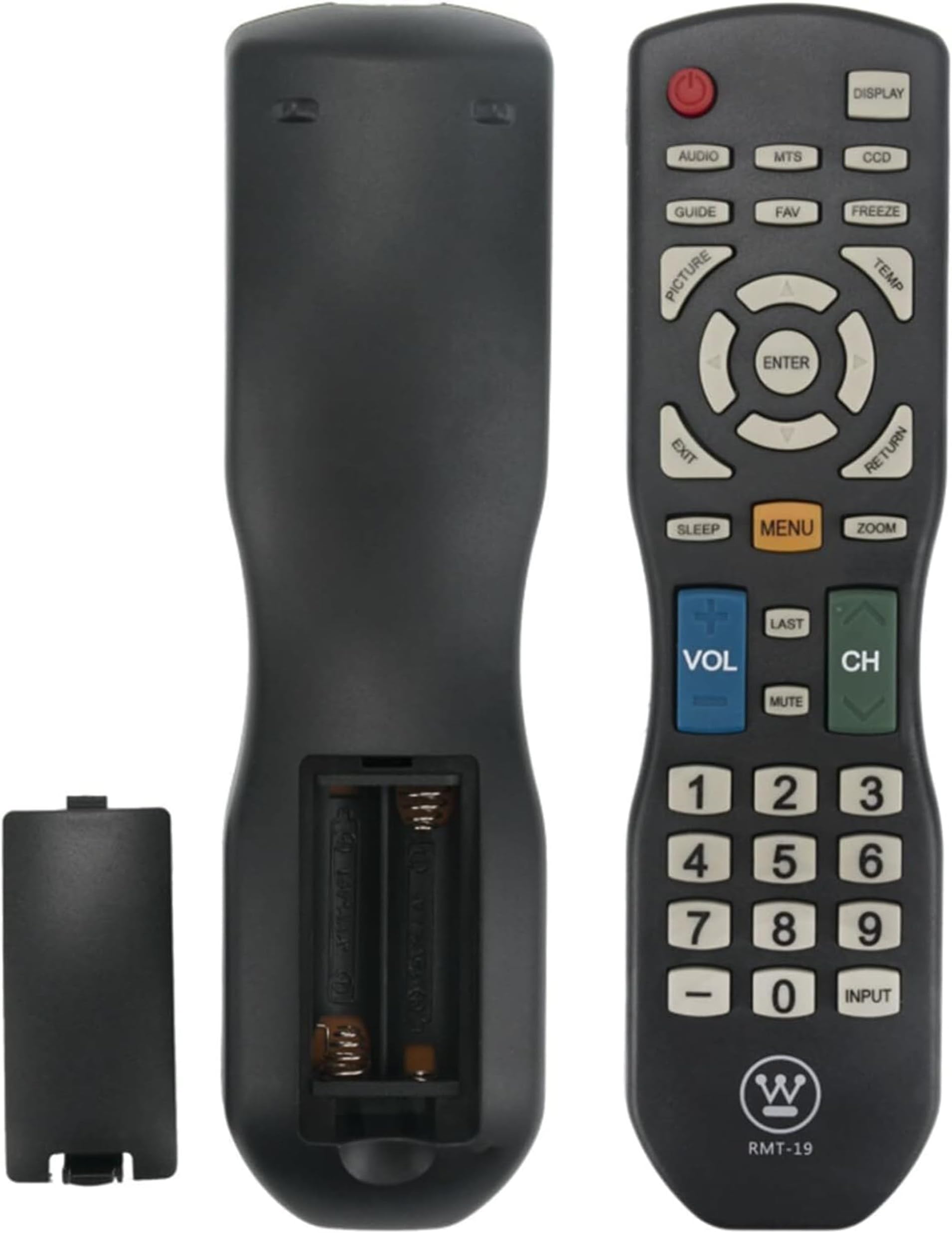 Amazon.com: USARMT New Westinghouse RMT-19 RMT19 Remote Control for ...