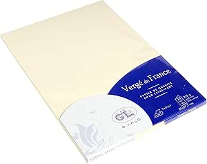 Clairefontaine - Ref 43316L - G.Lalo Folded Cards (Pack of 25) - A4 ...