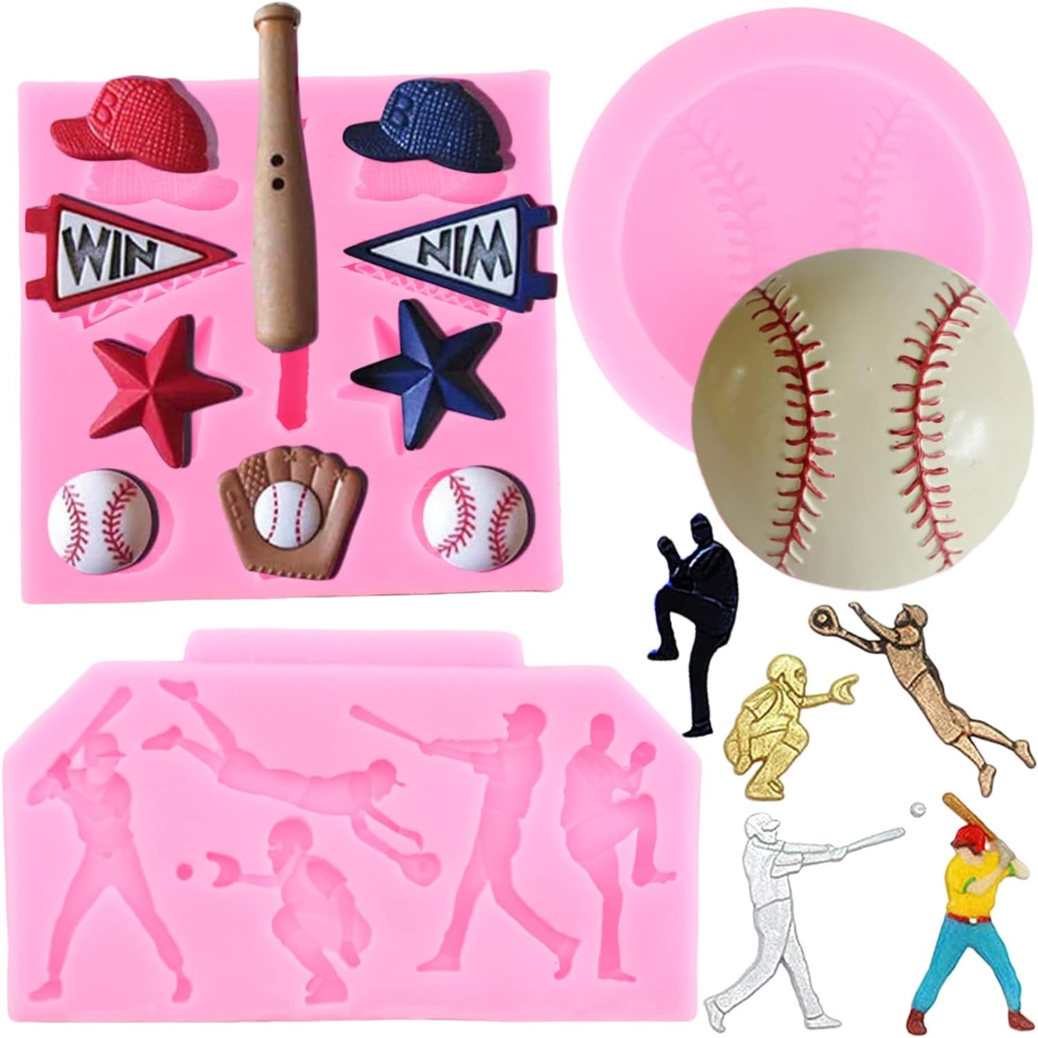 Amazon.com: CK Products Baseball Bat Pretzel Chocolate Mold : Home ...