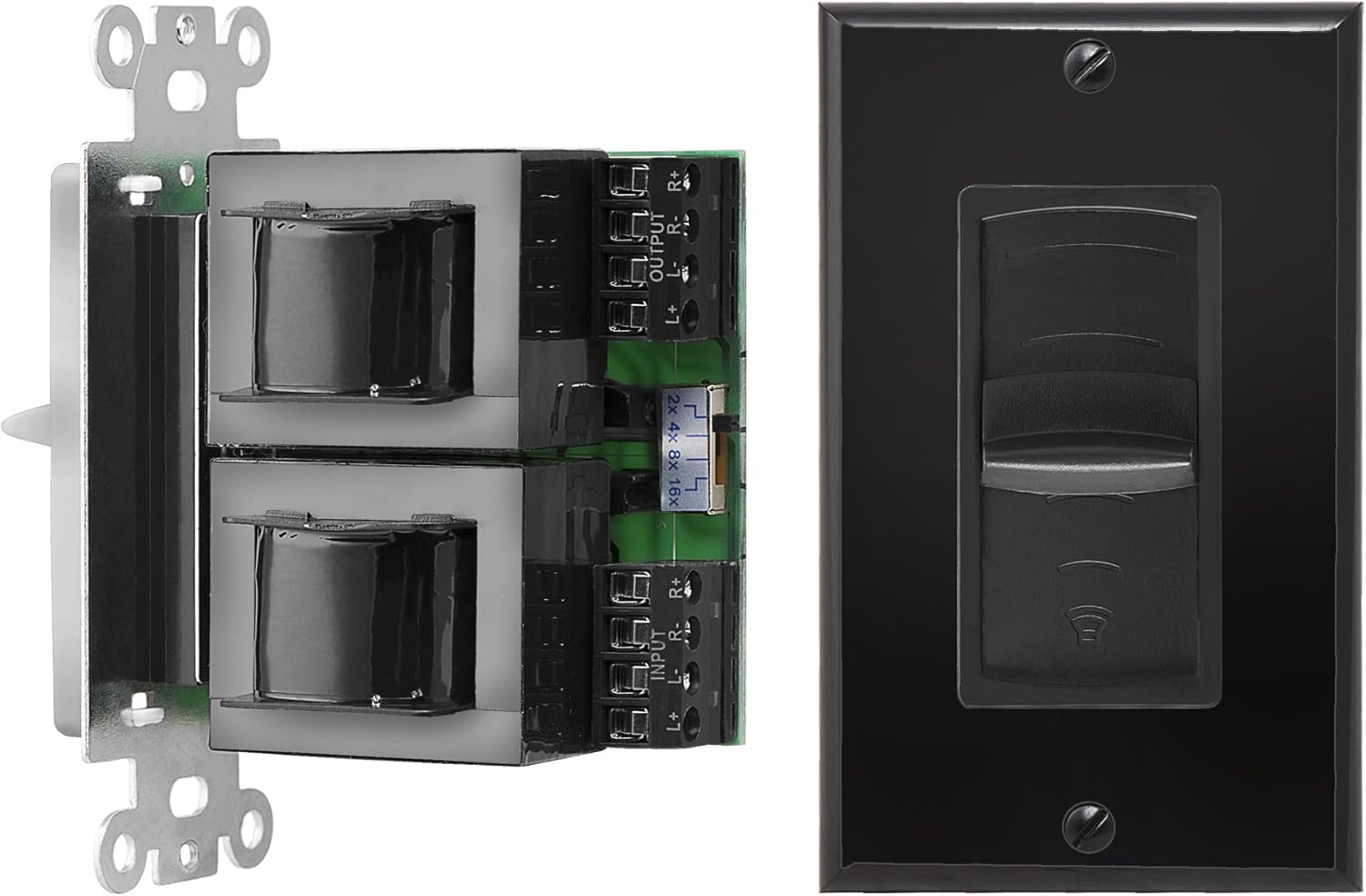 OSD Audio Slider Style 100 Watts Peak Impedance Matching Volume Control ...