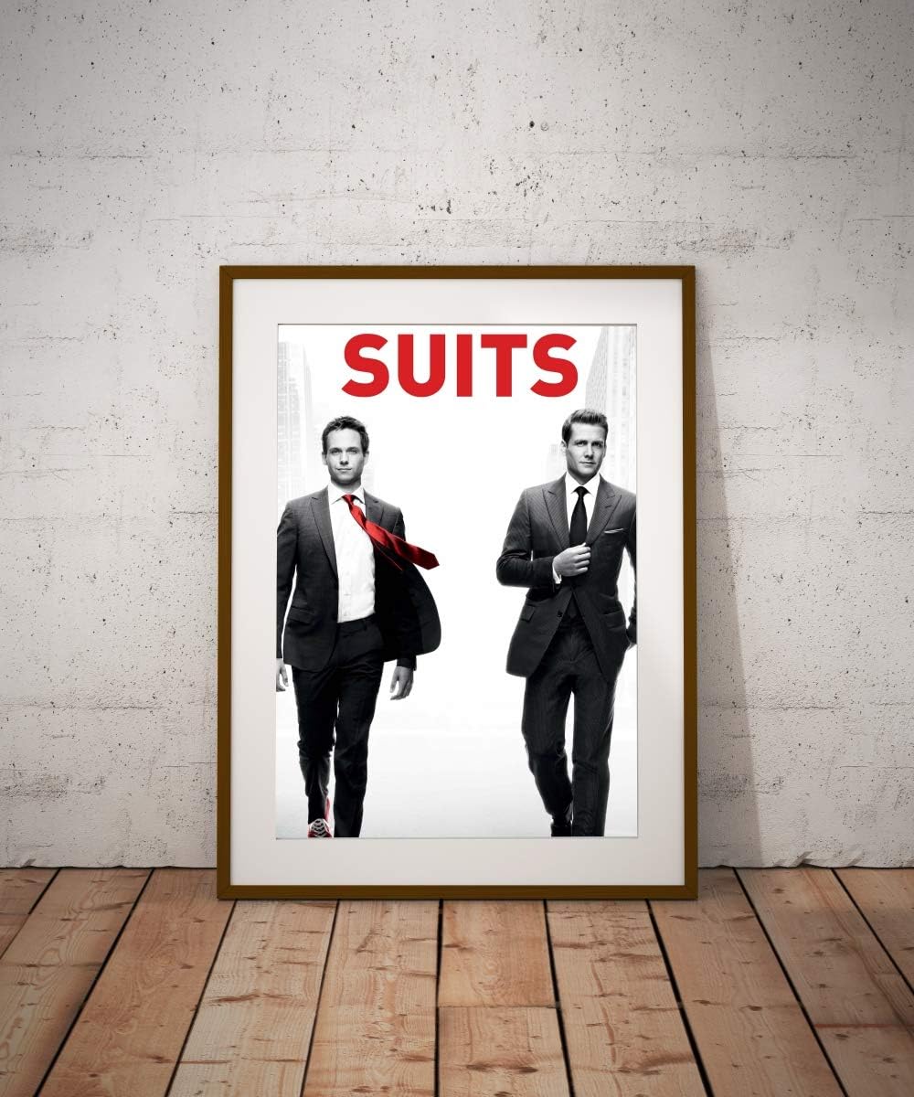 Amazon.com: Print Compatible With Suits Harvey Specter Mike Ross Poster ...