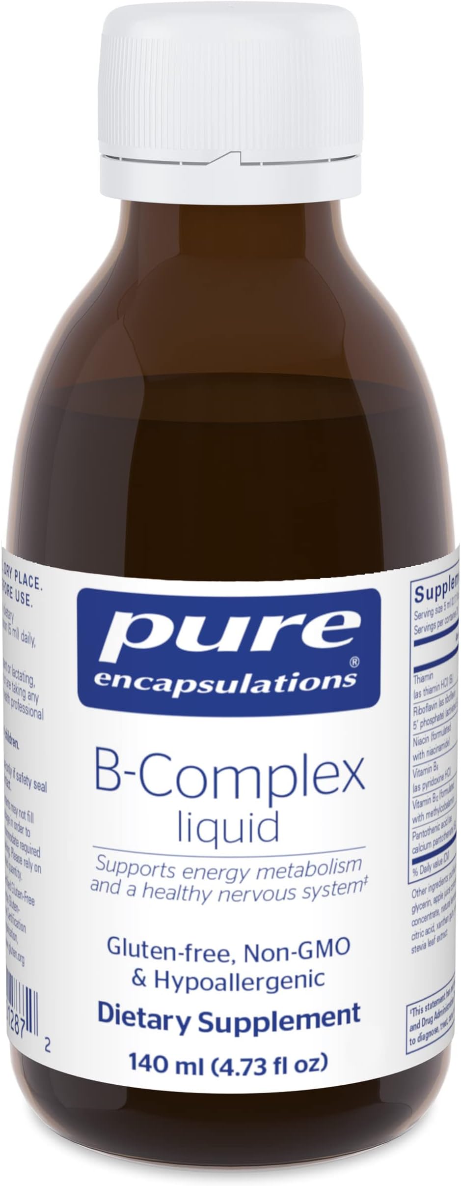 Amazon.com: Pure Encapsulations B-Complex Liquid - Liquid Vitamin B ...