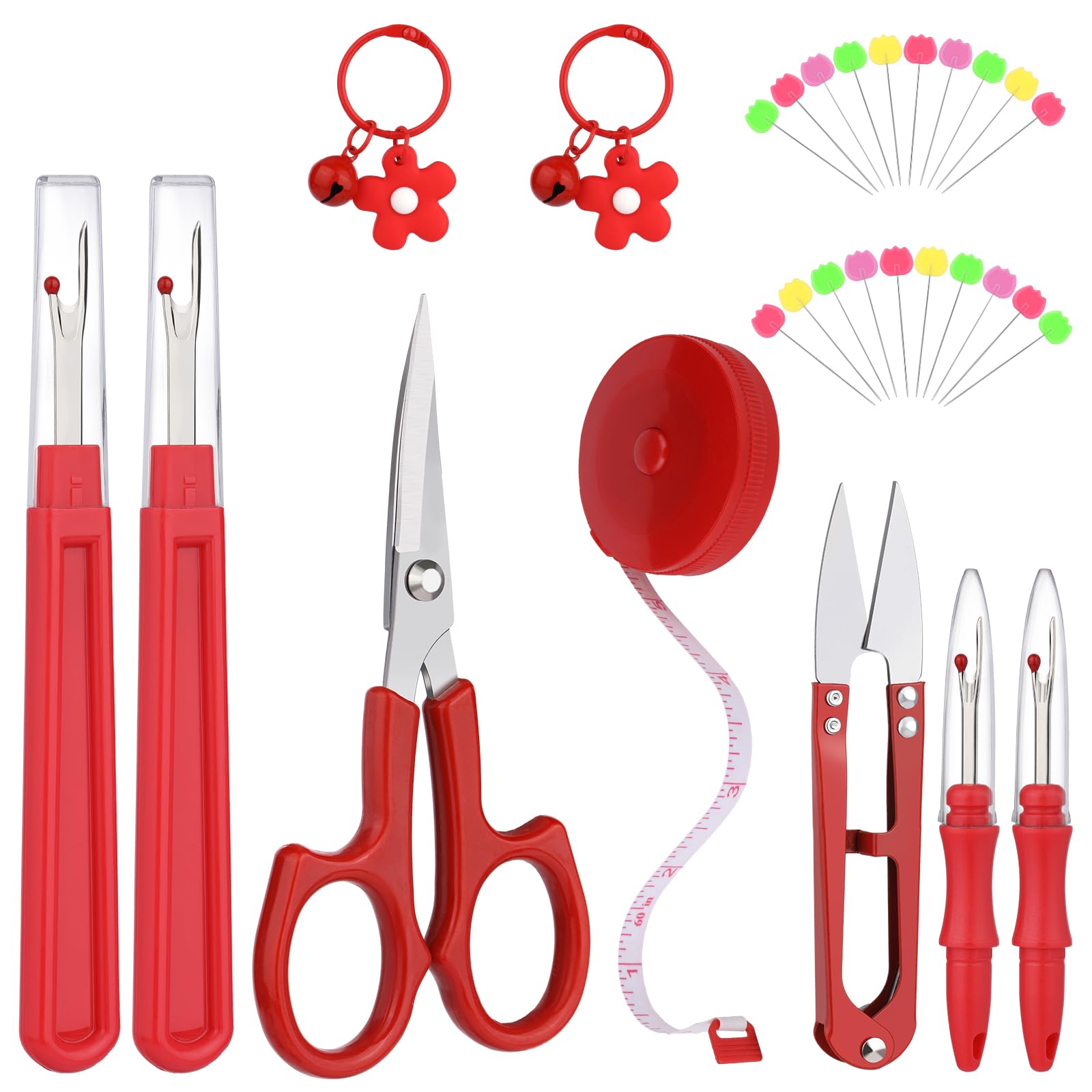 7 x Brand New 61Pcs Sewing Seam Ripper Kit, Professional Sewing Tool K ...