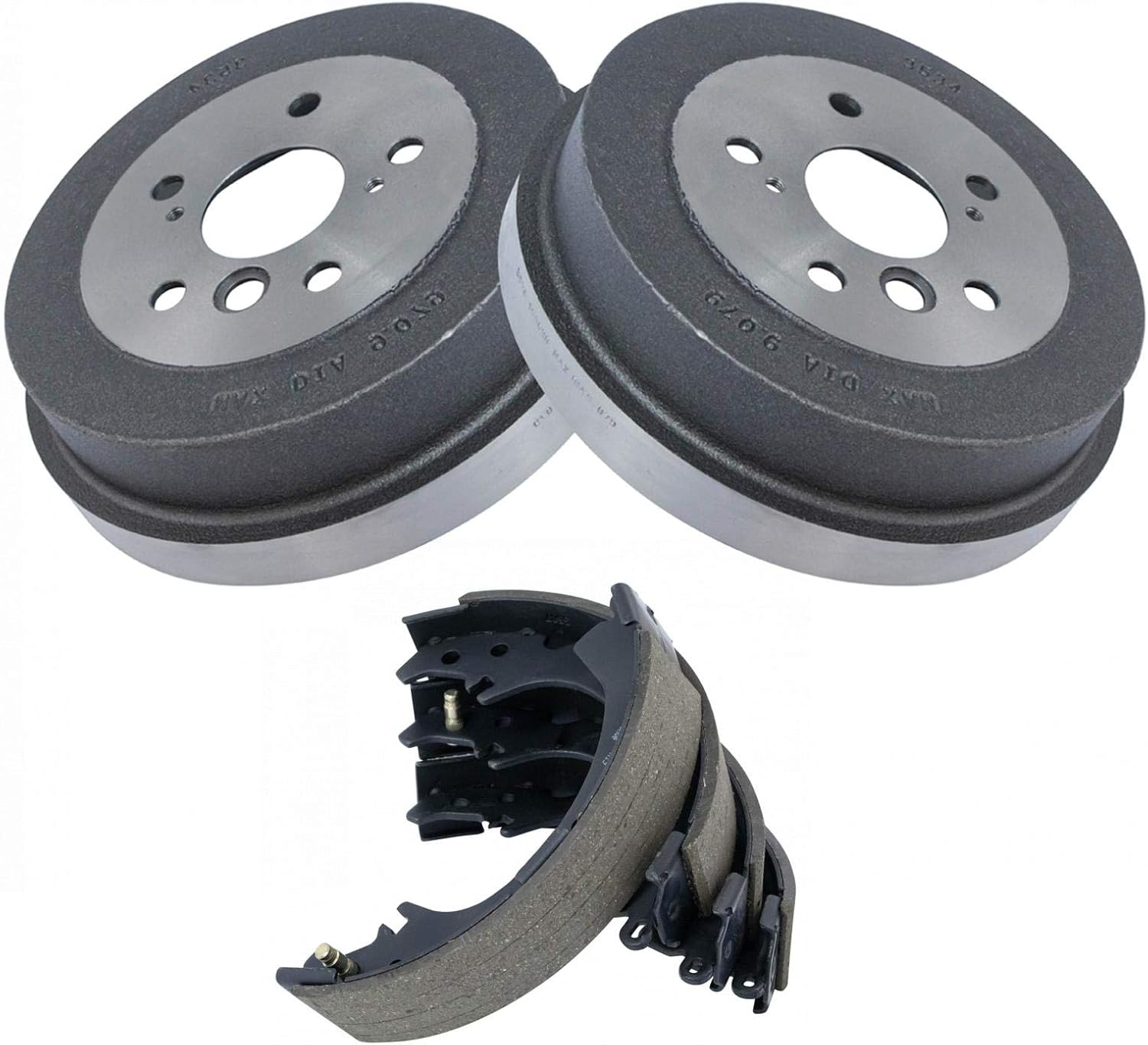 Amazon.com: Brake Drum and Shoe Kit - Rear - Mechanics Choice for 1999 ...