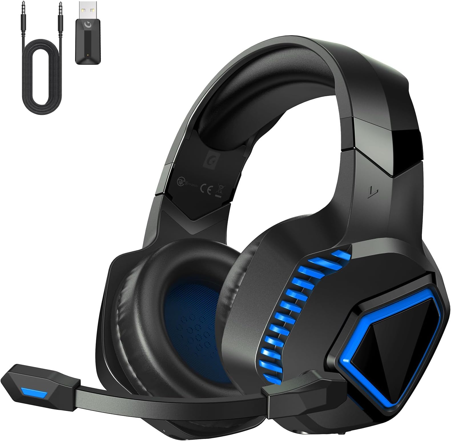 Ozeino Casque Gaming Compatible avec PC, PS4, PS5, Xbox Series X|S ...