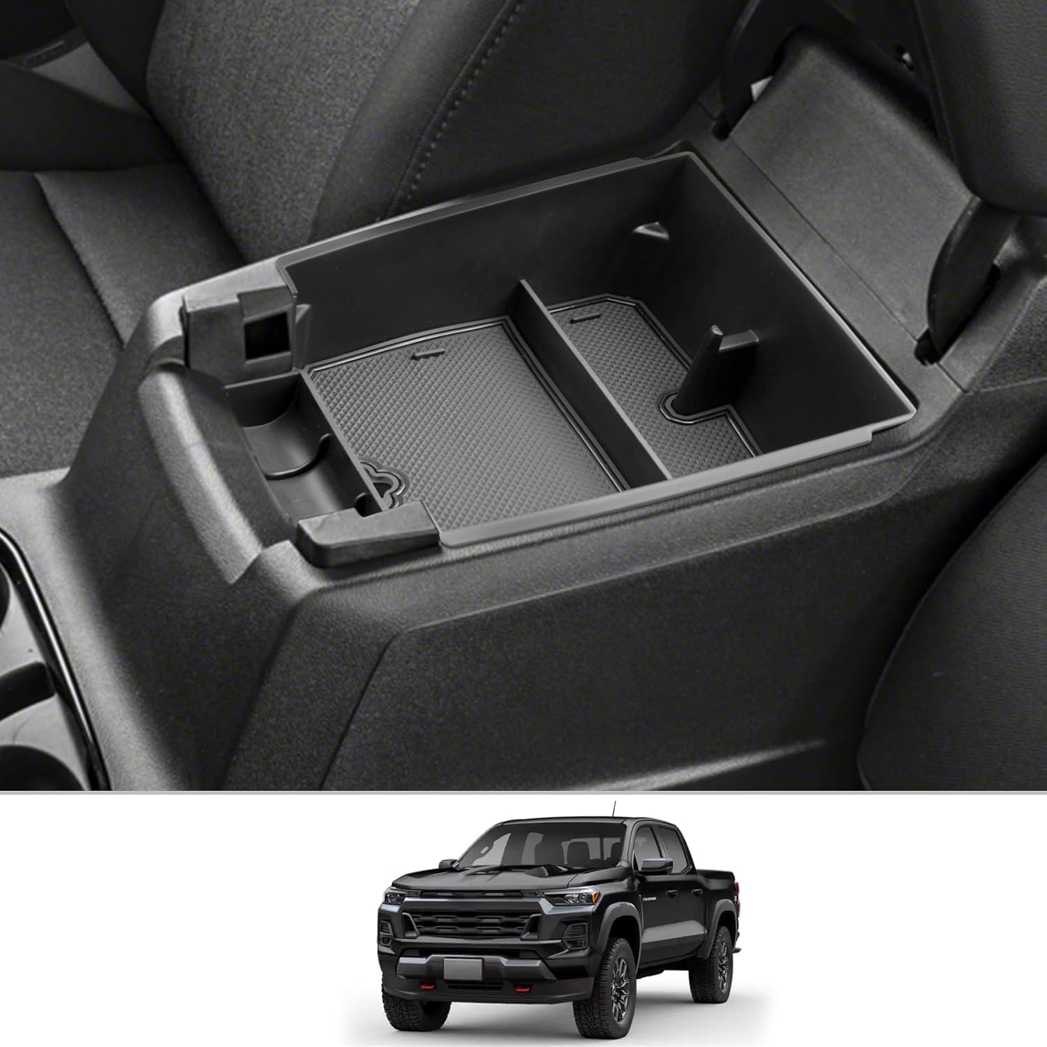 Amazon.com: CDEFG for 2023 Colorado Center Console Organizer Tray for ...