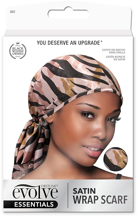 Amazon.com: FIRSTLINE Evolve Exotics Satin SAFARI Wrap Scarf : Clothing ...