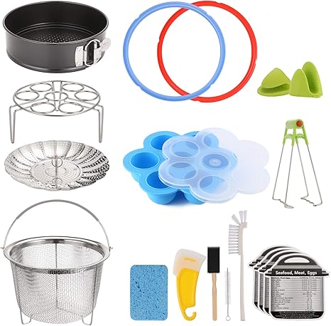 Amazon.com: 18-Piece Pressure Cooker Accessories Set for Instant Pot 6 ...