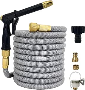Amazon.com: OSSIL Garden Hose,Retractable Stretch Hose Garden Water ...