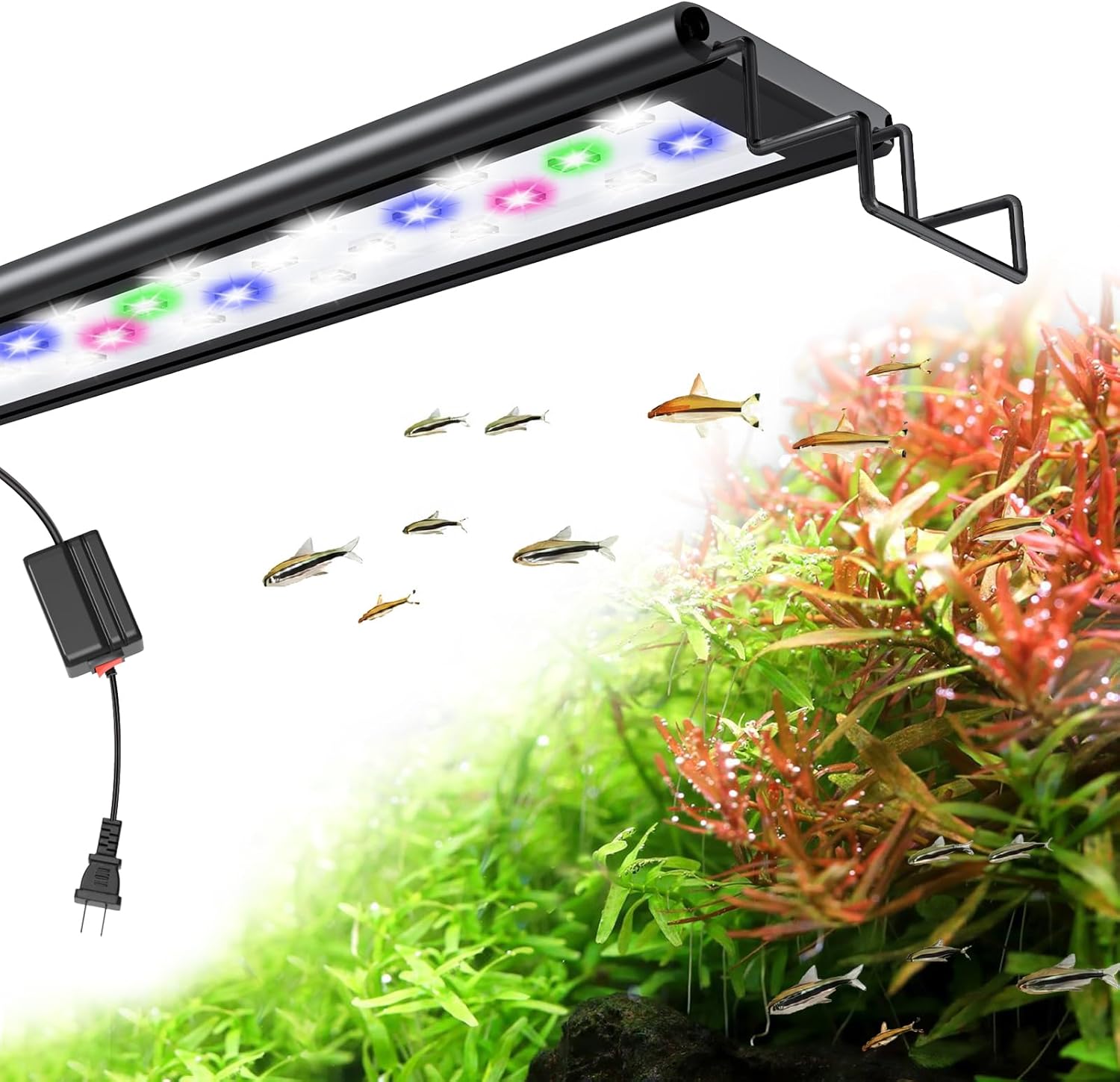 Amazon.com: KINGDANS Aquarium Light for Fish Tank, Full Spectrum ...