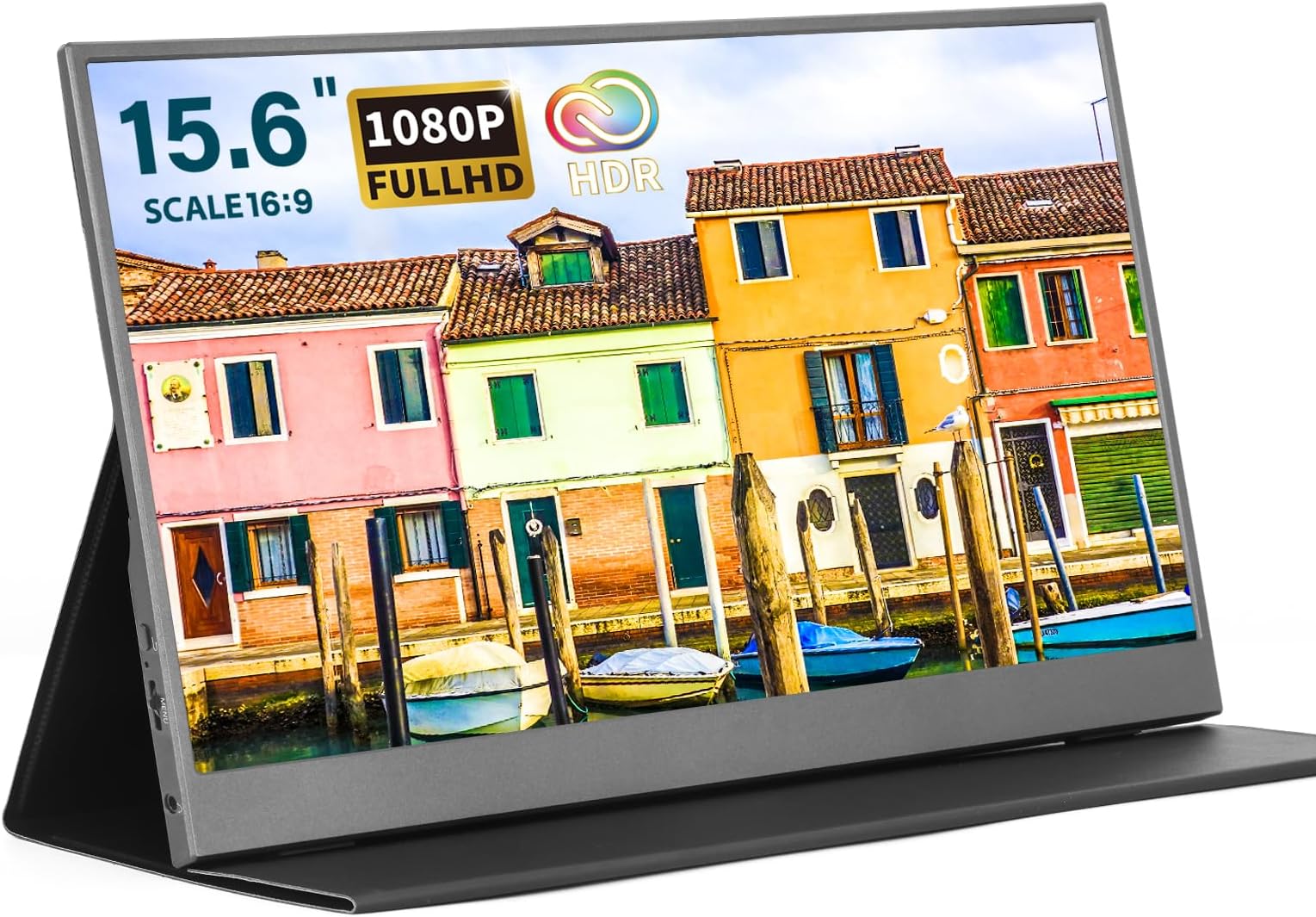 Amazon.com: LiteVis Monitor portátil 15.6 "FHD 1080P IPS Extensor de ...