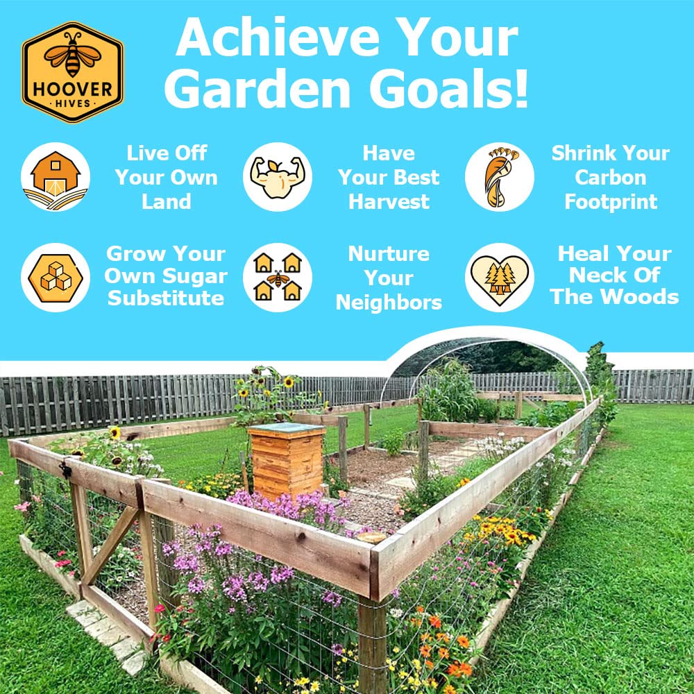 Hoover Hives 10 Frame Bee Hive Starter Kit for Bee Keepers - Langstroth ...