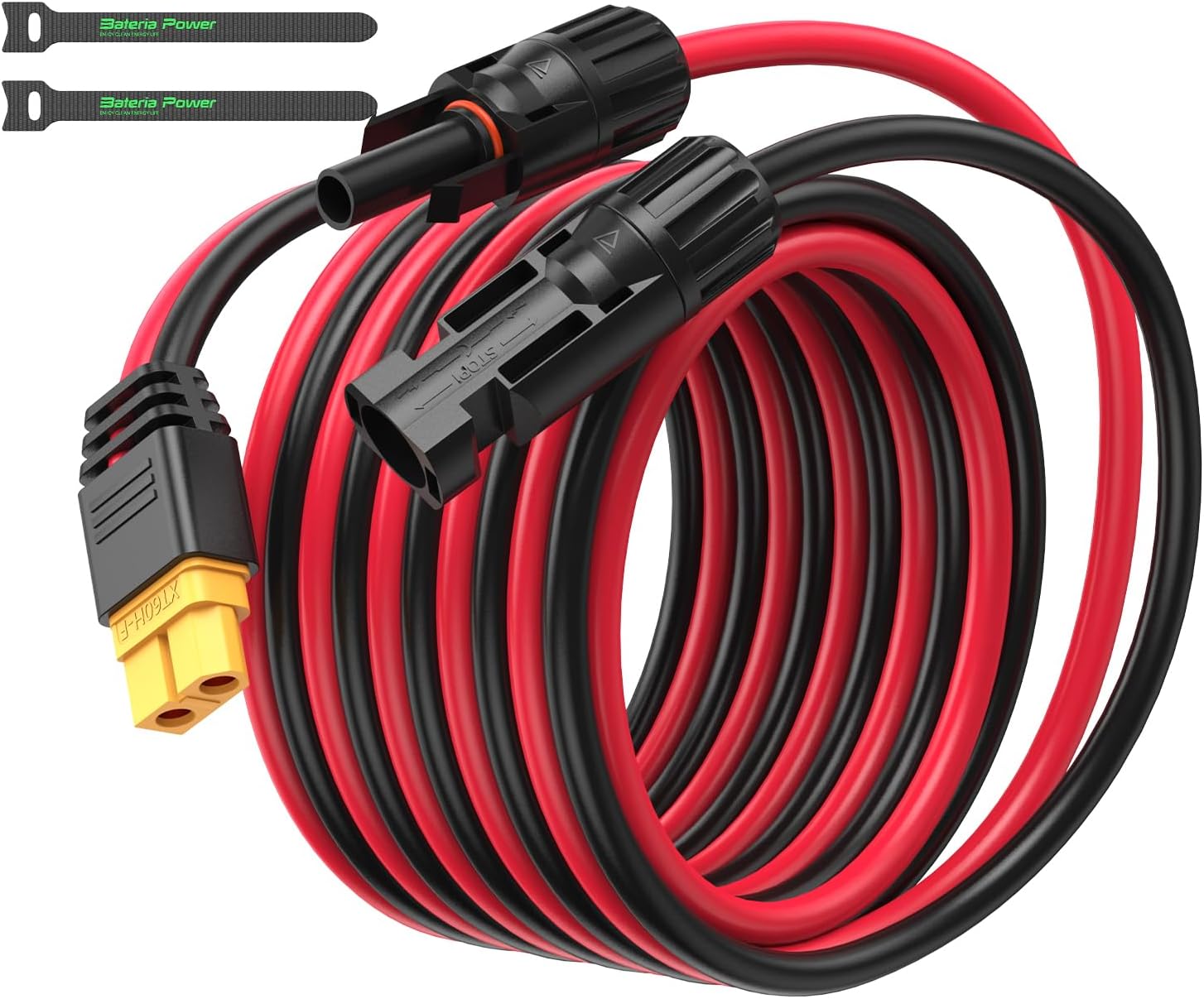 Amazon.com: Bateria Power Solar Connector to XT60 Adapter Extension ...