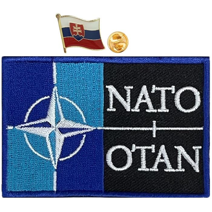 Buy A-ONE NATO Pattern Tactical Morale Emblem Patches + Slovakia Collar ...