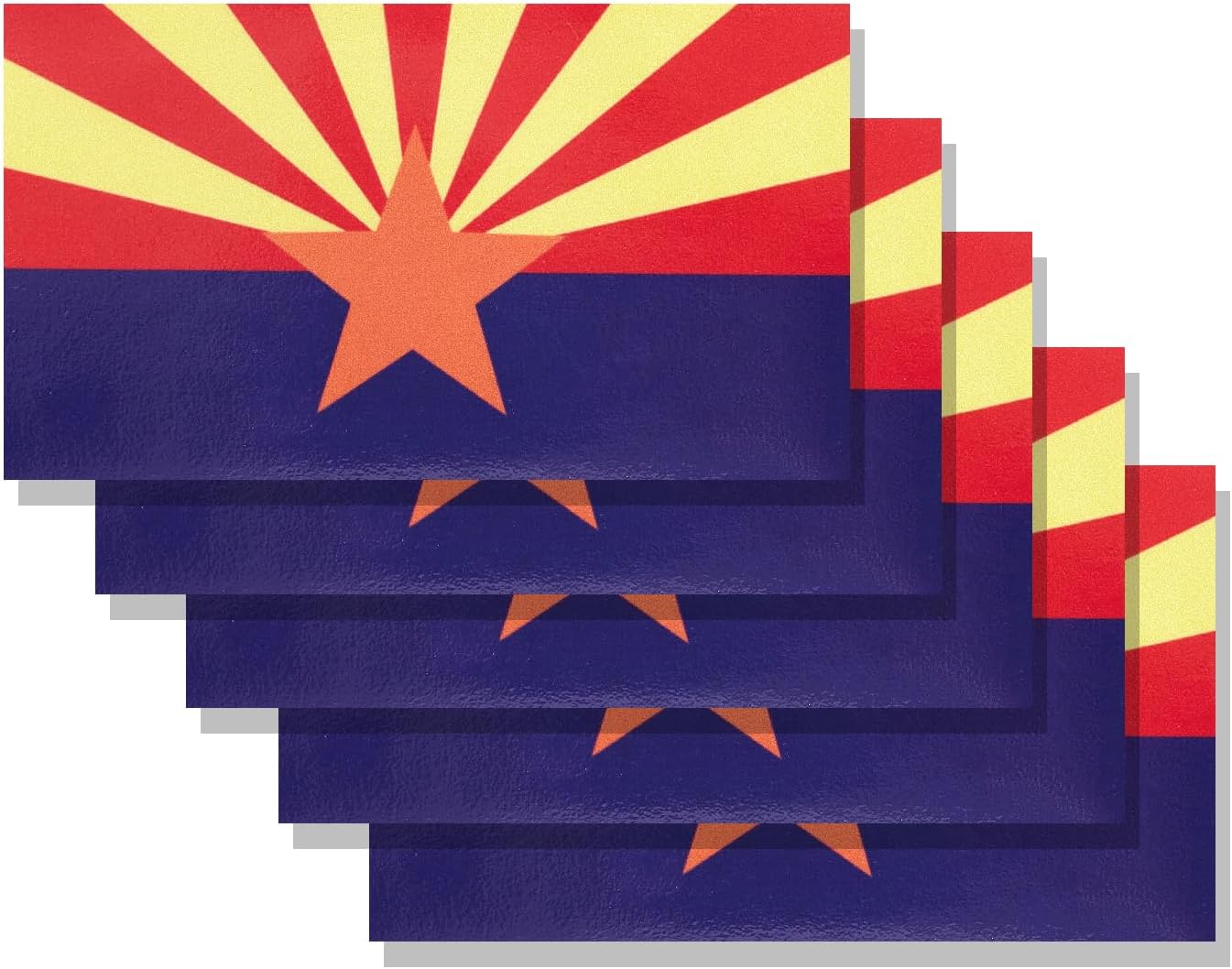 Amazon.com - vpisun Arizona Flag Vinyl Decal - Tactical Arizona Flag ...