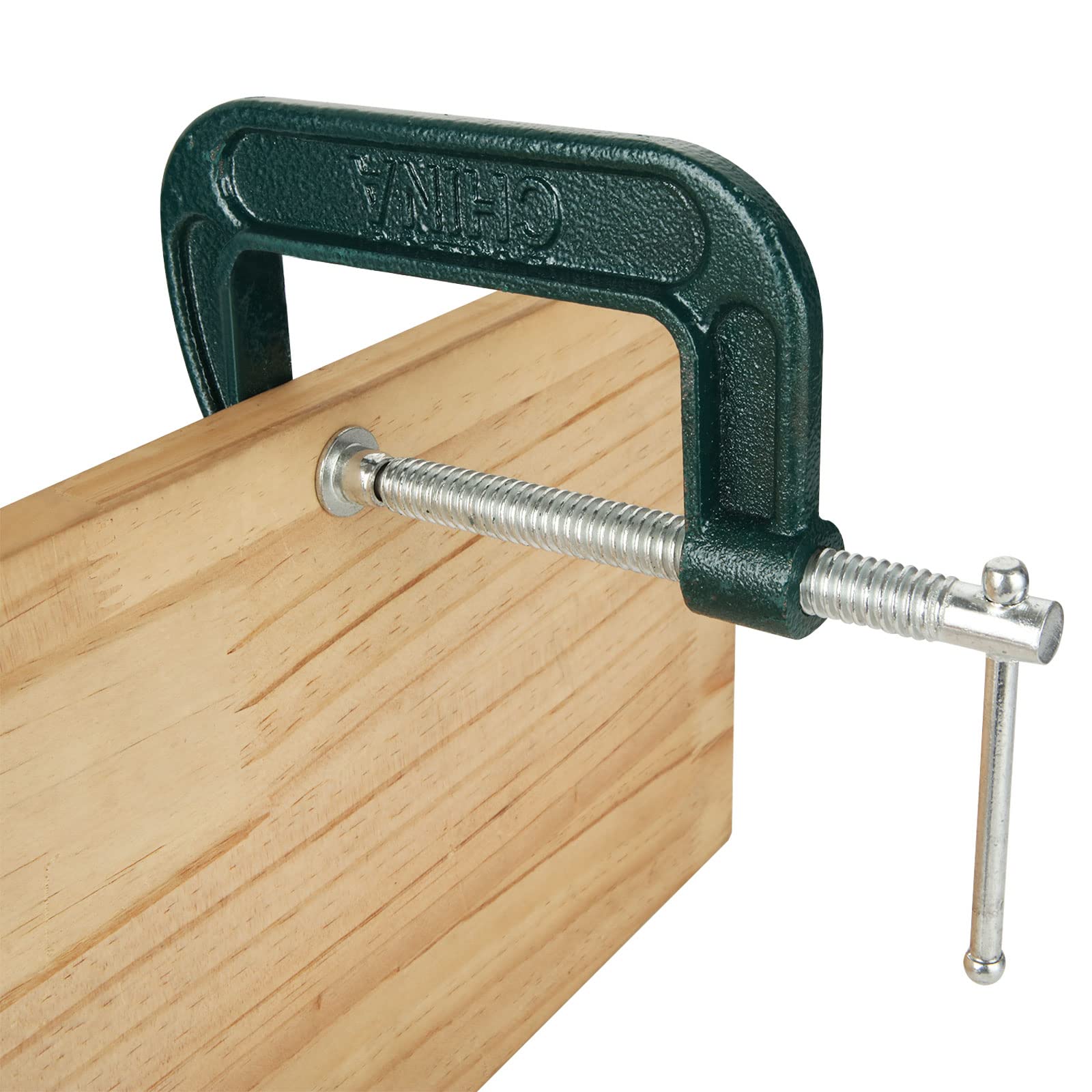 Snapklik.com : Abuff 6 Piece 4 Inch C-Clamp Set - Industrial Strength ...