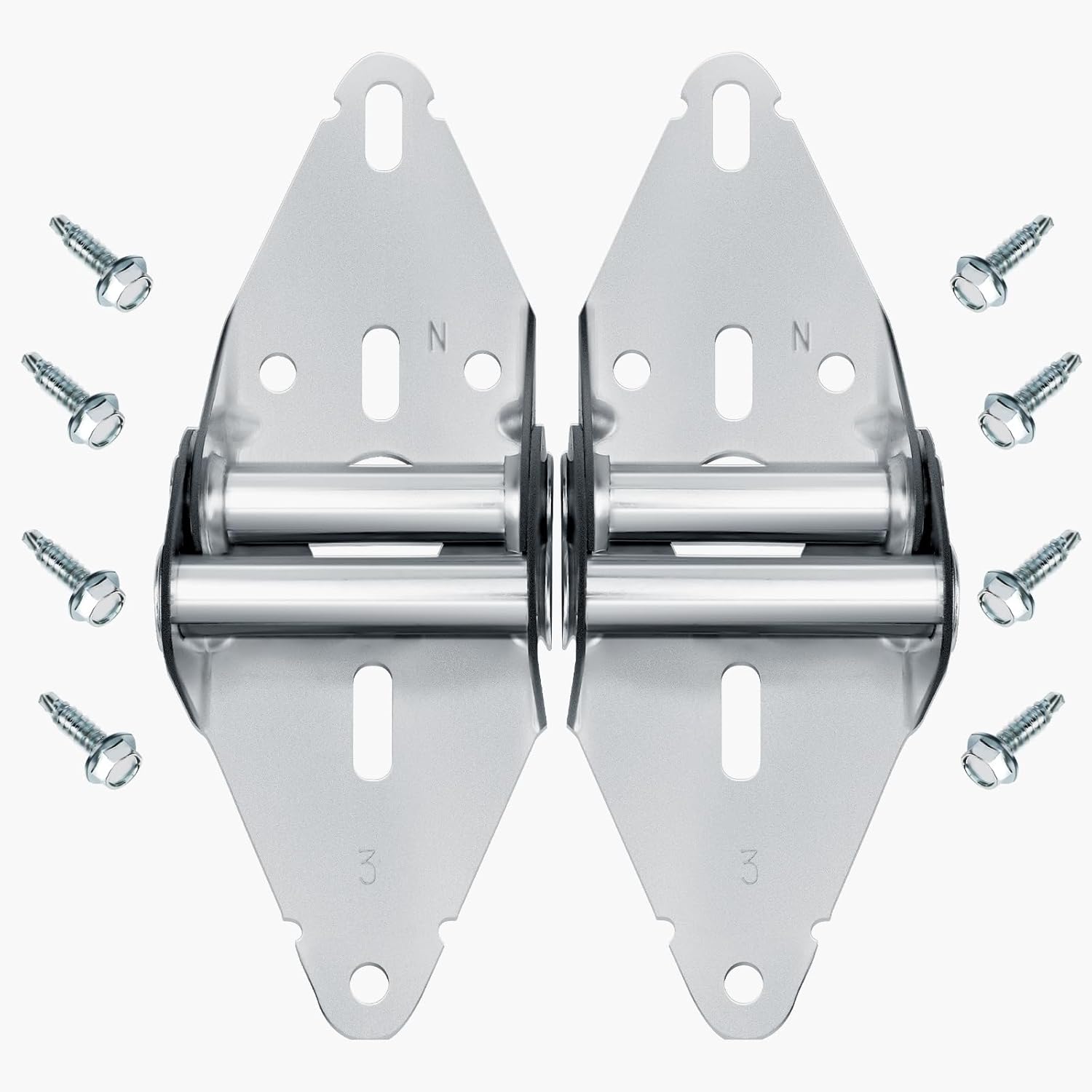 Garage Door Hinges #3-14 Gauge Steel Heavy Duty with Galvanized Sheet ...