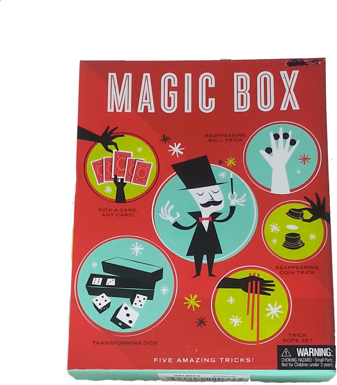 Amazon.com: MAGIC BOX! FIVE AMAZING MAGIC TRICKS! by Merchsource : Toys ...