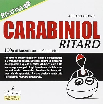 Amazon.it: Carabiniol ritard. 120g di barzellette sui carabinieri ...