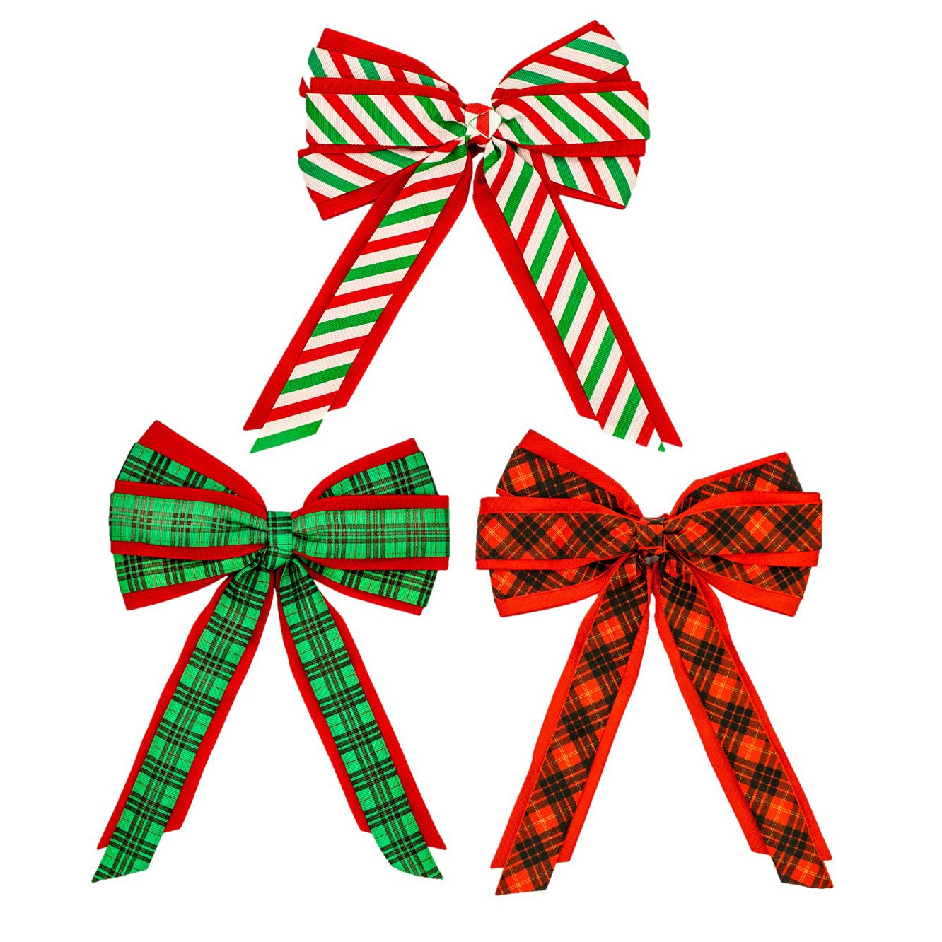 Green Christmas Bow Clipart