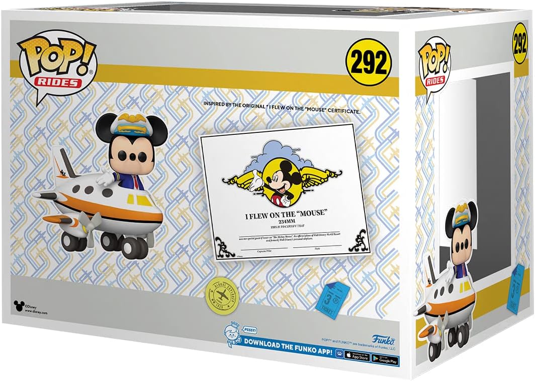 Buy Disney Mickey Mouse One : Walt’s Plane - Pilot Mickey Mouse Funko ...