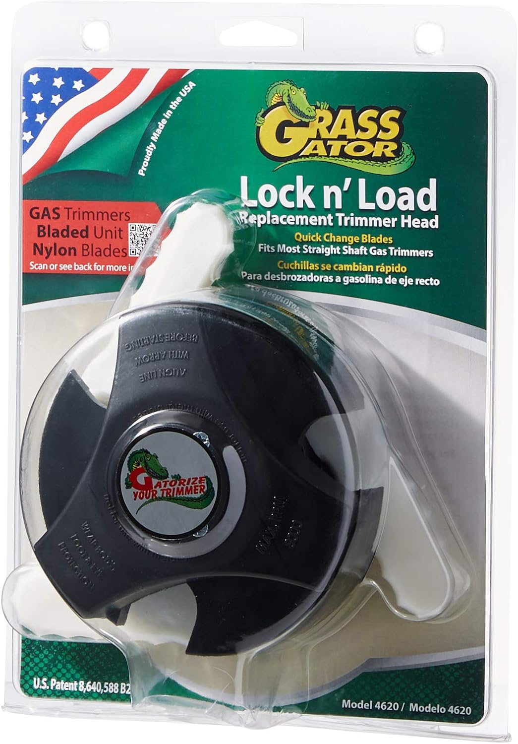 Amazon.com: Grass Gator 4620 Heavy Duty Lock & Load Replacement String ...