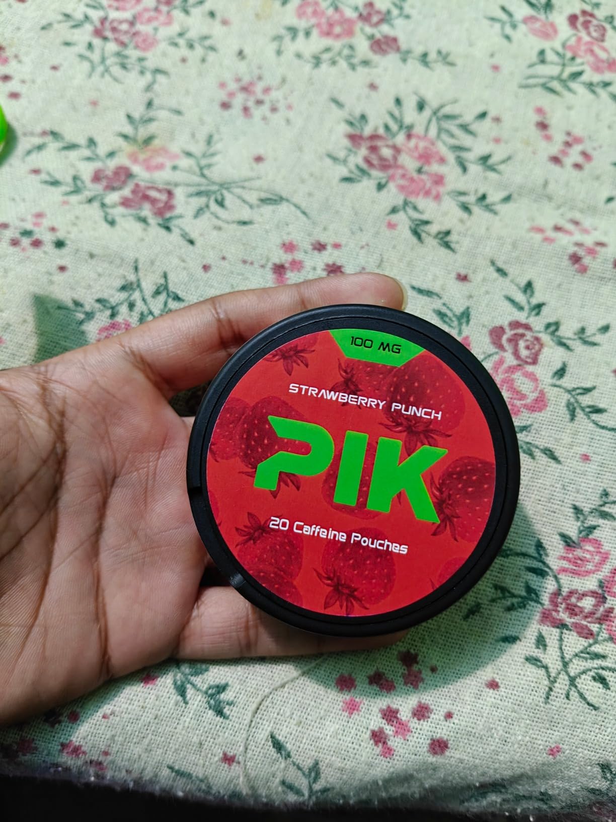 PIK Caffeine Pouches - Belgian Coffee Flavor | 20 Pouches -100mg ...