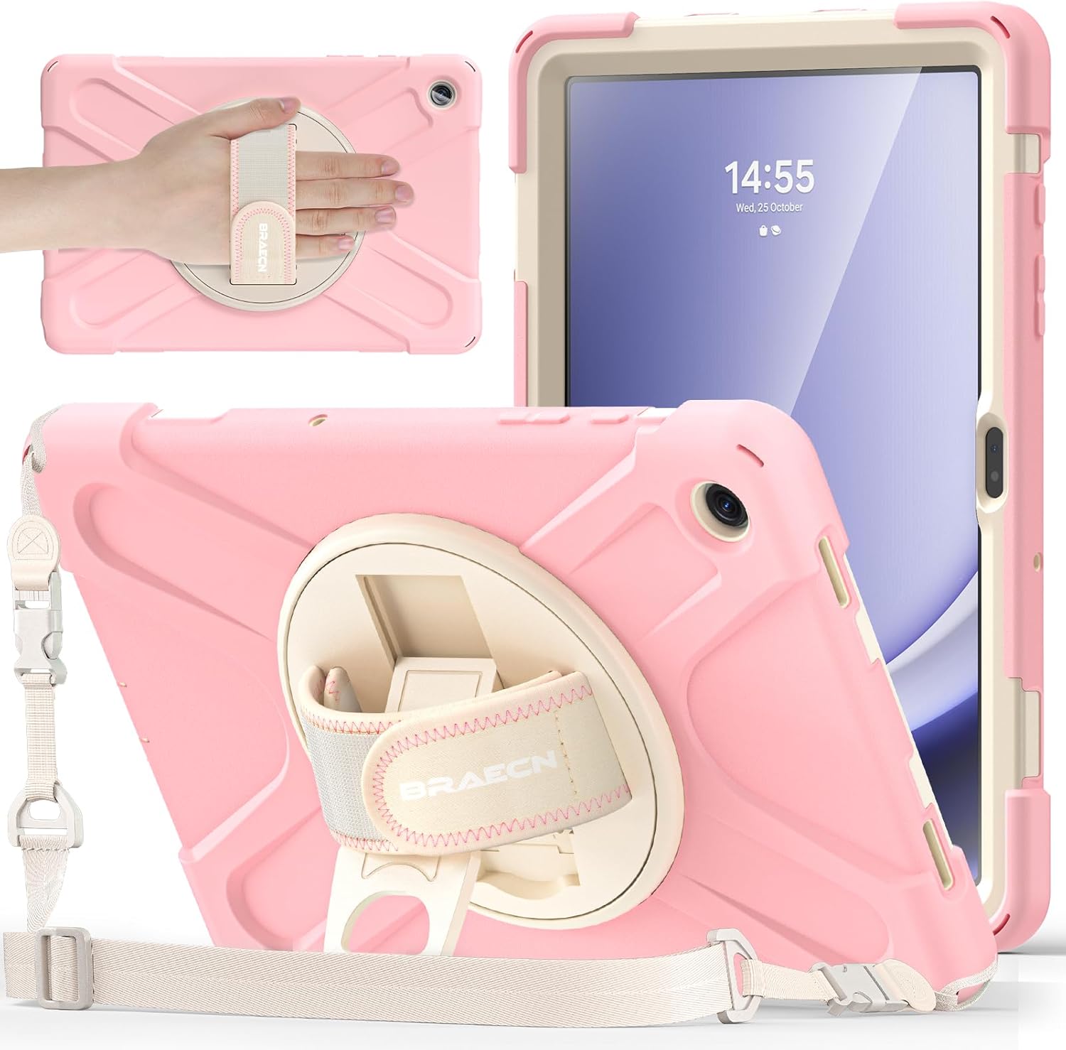 Amazon.com: BRAECNstock Kids Case for Samsung Galaxy Tab A9+ Plus 11 ...