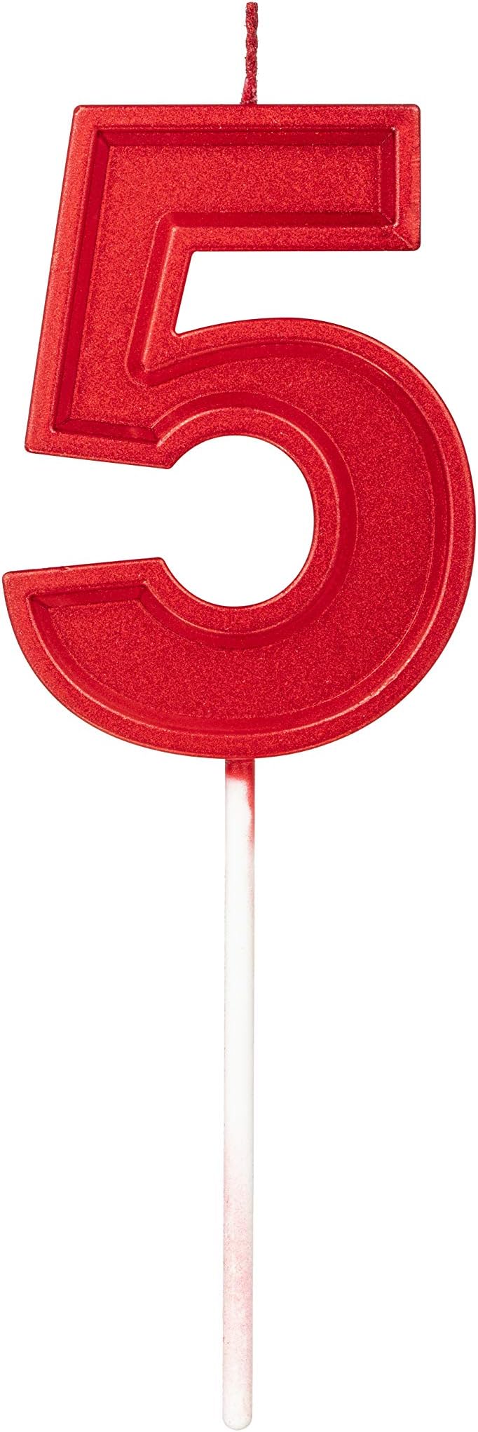 Amazon.com: Wilton Celebration Candles, 2.5", red: Home & Kitchen