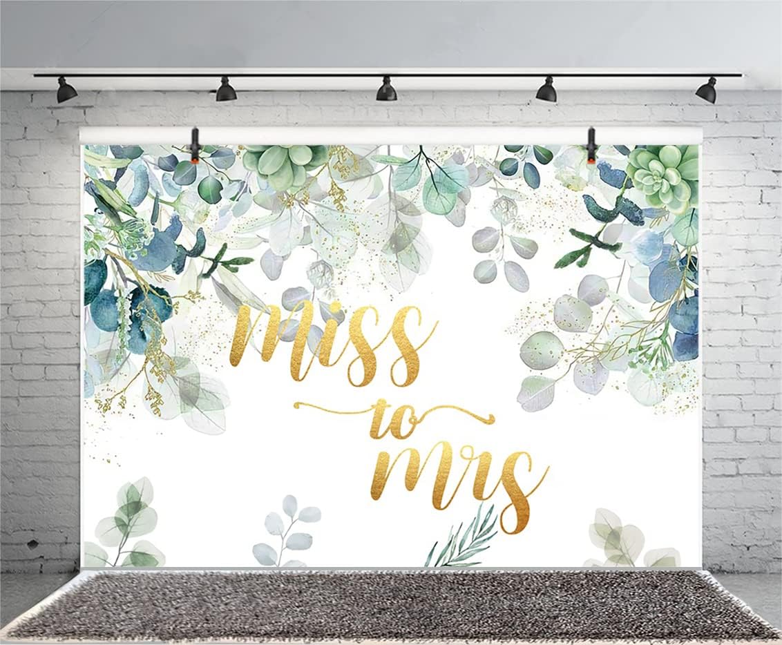 Amazon.com : Miss to Mrs Backdrop,Yeele 5x4ft Princess Girls Background ...